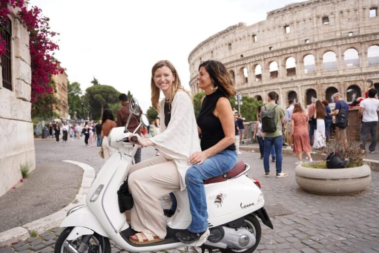 Rome: Guided City Food Tour by Vespa and Tastings - What Makes This Tour Stand Out?