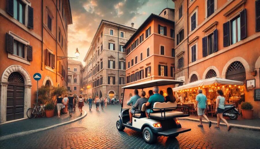 Rome: Guided Golf Cart Tour with Pickup - The Itinerary Breakdown