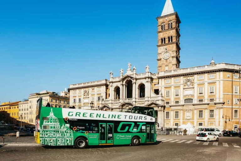 Rome: Hop-On Hop-Off Panoramic Bus Ticket - Access 3 Routes - What Does It Feel Like on Board?