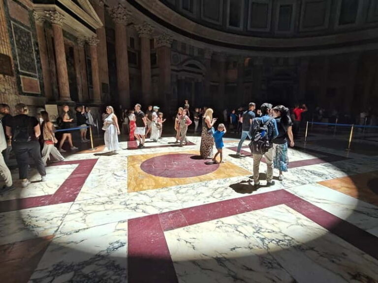 Rome: Pantheon Small-Group Guided Tour with Entry Ticket - Inside the Pantheon: What You Can Expect