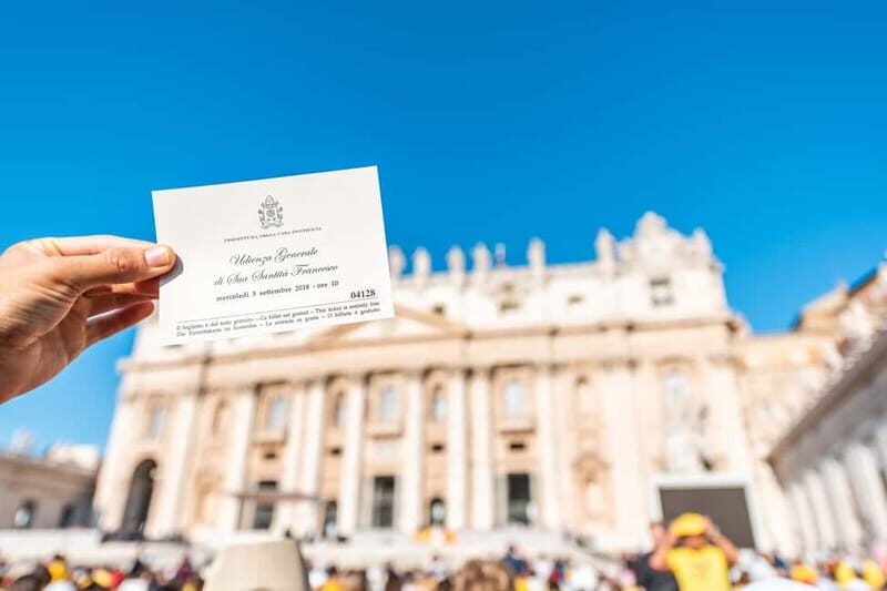 Rome: Papal Audience with Pope Leo XIV & Expert Guide - What to Expect on the Day