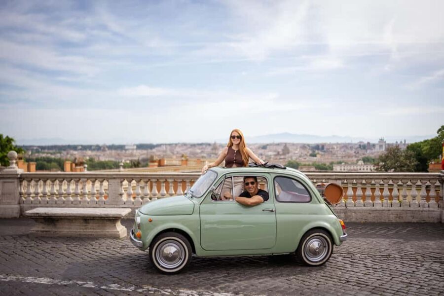 Rome: Photoshoot Service with Vintage Fiat 500 - The Itinerary Breakdown & What You Can Expect