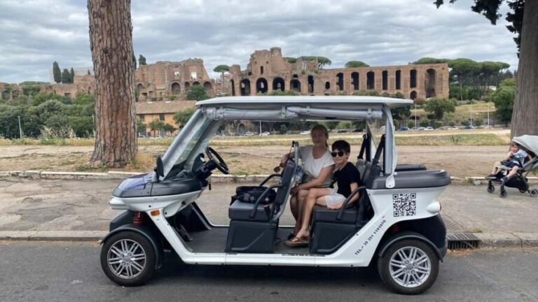 Rome: Private Golf Cart Tour with Artisanal Gelato - Final Thoughts