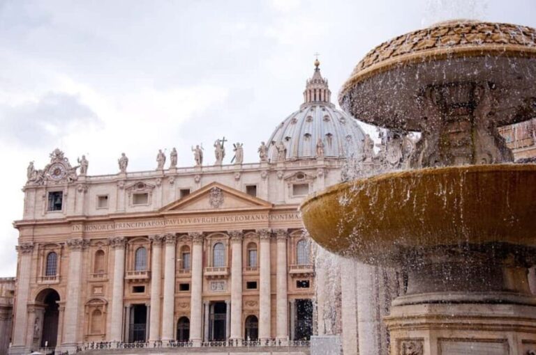Rome: St. Peters Basilica & Papal Tombs Entry Ticket - The Booking and Arrival Process