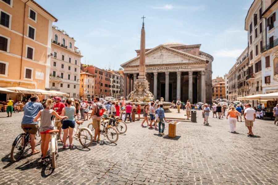 Rome: Standard or E-Bike Highlights Guided Tour - The Ride and Stops