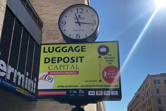 Rome Termini Station Luggage Storage - A Typical Day Using the Service