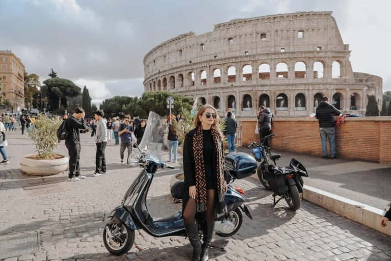 Rome: Vespa Ride in the Streets with Photography - What to Expect During the Tour