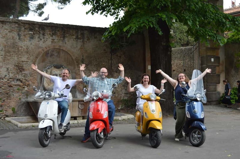 Rome: Vespa tour When in Rome with Dessert and Photography - What’s Included & Extra Options