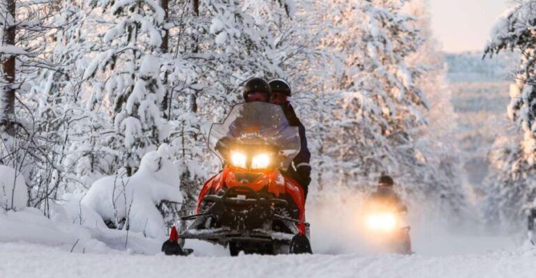 Rovaniemi: 2-Hour Snowmobiling Experience - Value for Money