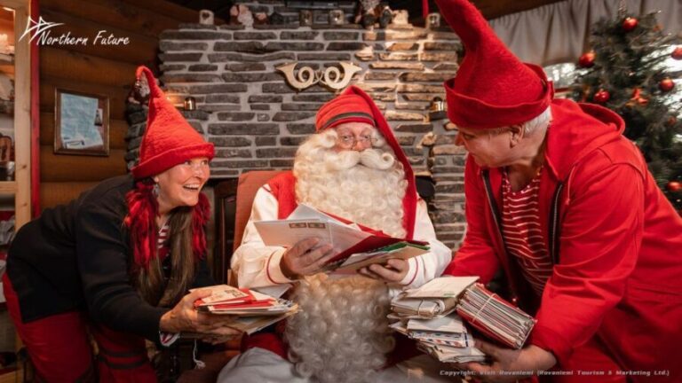 Rovaniemi: Meet Santa Claus, Reindeer Sleigh Ride & Huskies - Transportation and Group Size