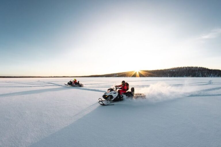 Rovaniemi: Snowmobile and Ice Fishing Adventure with Lunch - The Sum Up