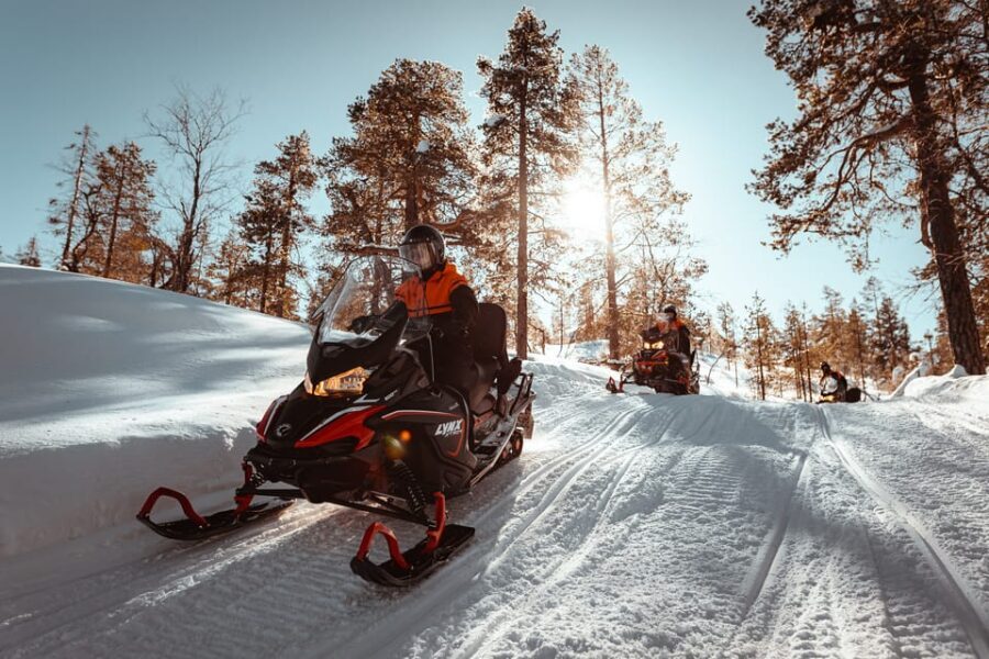 Saariselkä: Snowmobile Ride with Hot Drinks - Key Points