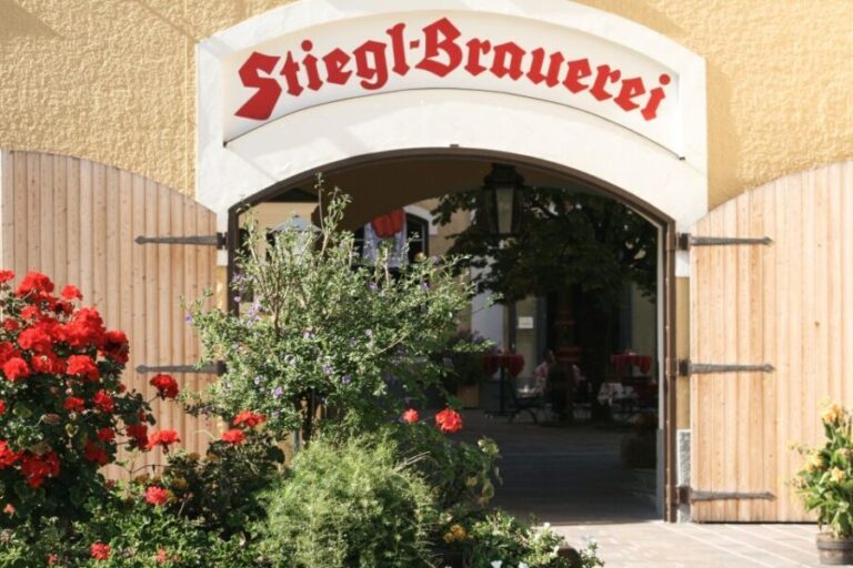 Salzburg: Stiegl Brewery Tour with Beer Tasting - Detailed Breakdown of the Itinerary