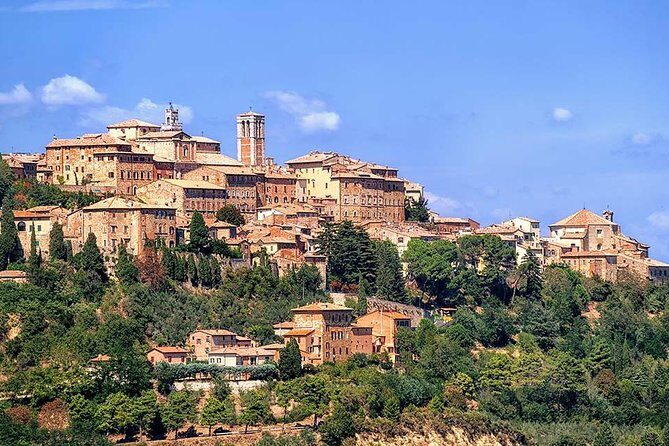 San Gimignano, Chianti, and Montalcino Day Trip from Siena - Transportation & Group Size