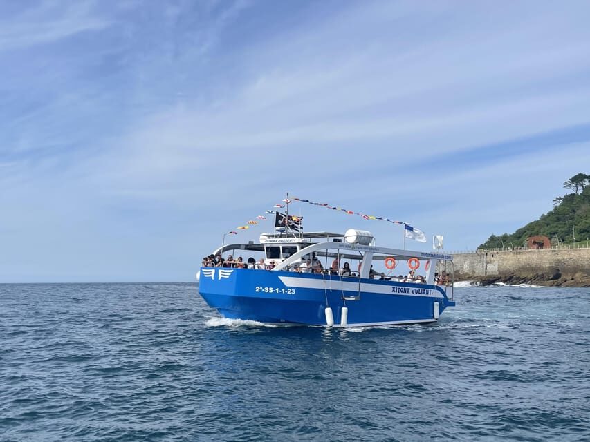 San Sebastian: Boat Tour with Stop at Santa Clara - What’s Not Included