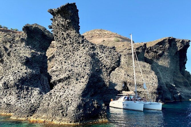 Santorini Caldera Gold Day Cruise with BBQ on board and Open Bar - Practical Details & Tips