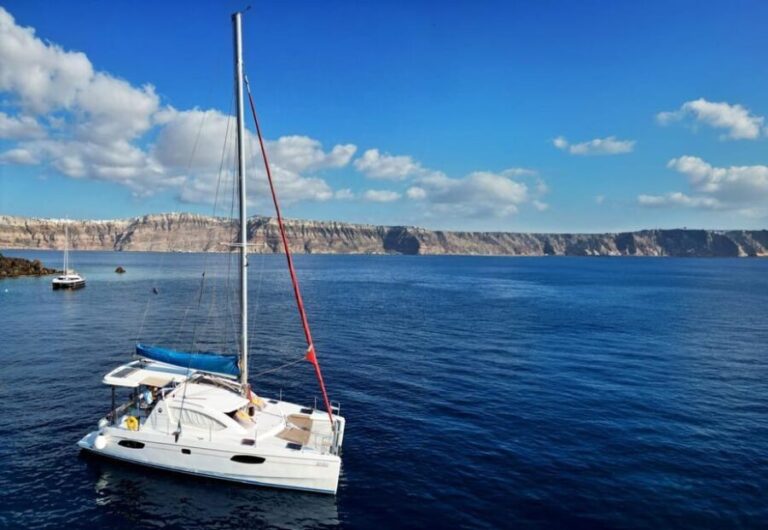 Santorini: Catamaran Cruise with Greek BBQ and Drinks - A Practical Overview of the Santorini Catamaran Experience