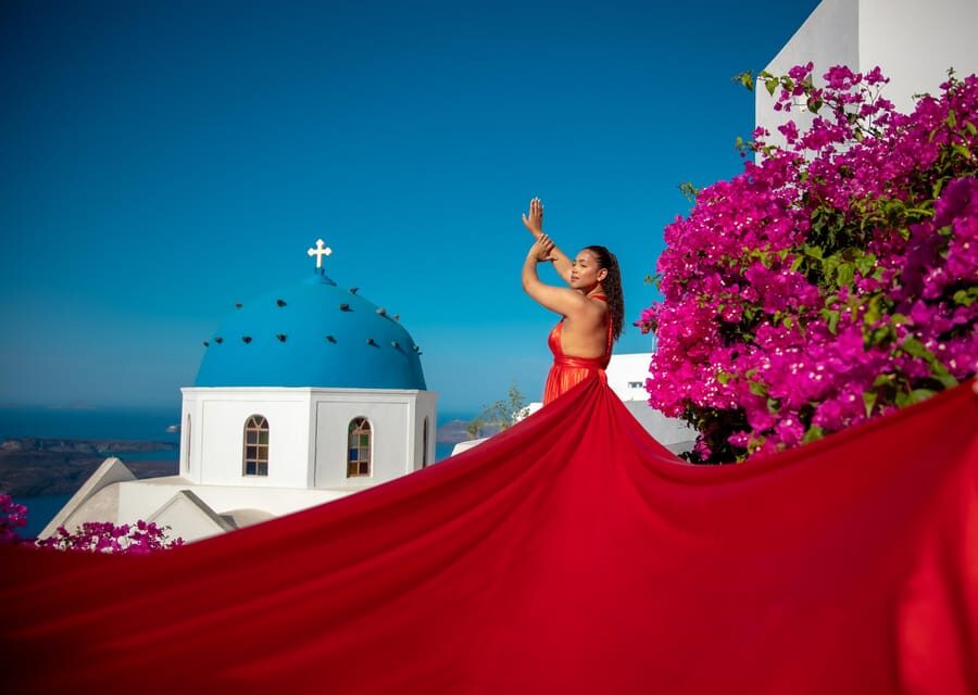 Santorini: Flying Dress Photoshoot - Authentic Experiences from Reviews
