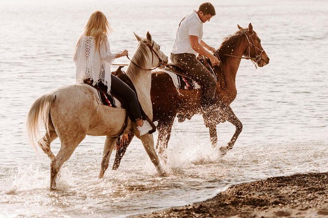 Santorini: Horse Riding to the Black Sandy Beach (Eros beach) - Practical Details and Value