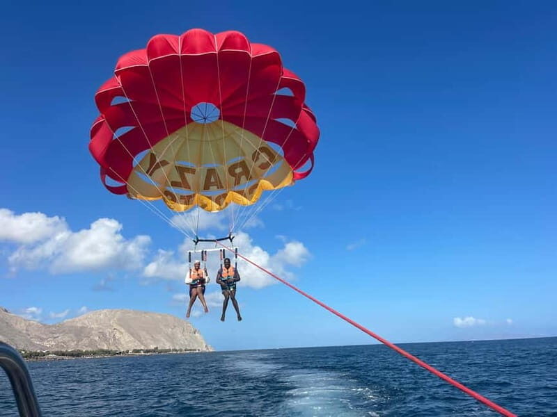 Santorini: Parasailing ExperiencePerissa,Perivolos,St.George - The Itinerary in Detail