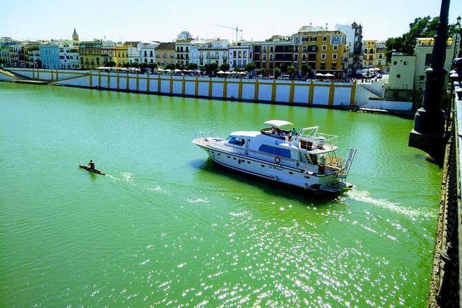 Seville: Cruise along the Guadalquivir River with appetizer - The Food and Drinks