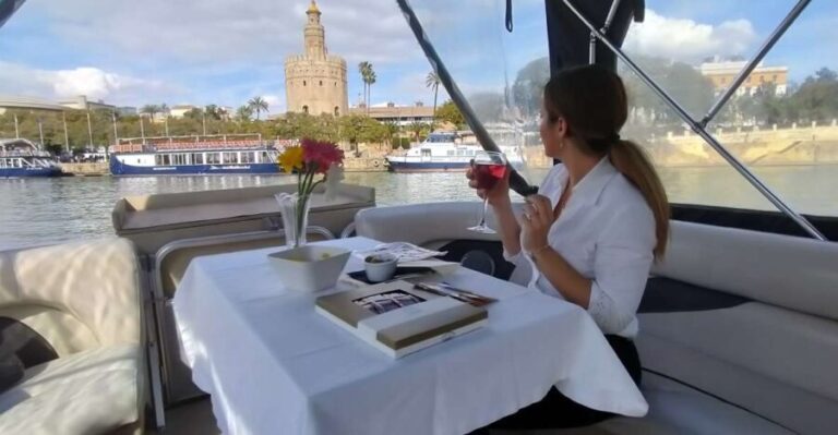 Seville: Exclusive River Boat Tour with Tapas - The Experience in Detail