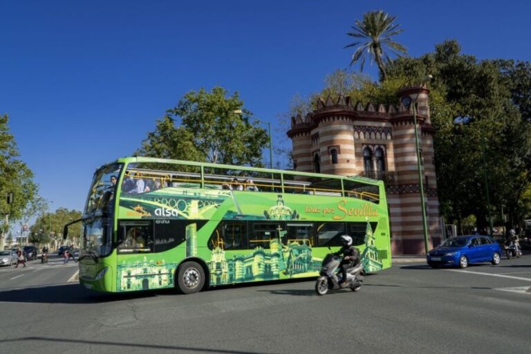 Seville: Panoramic Cruise, Hop-On-Hop-Off Bus & Walking Tour - Practical Details and Tips for the Day
