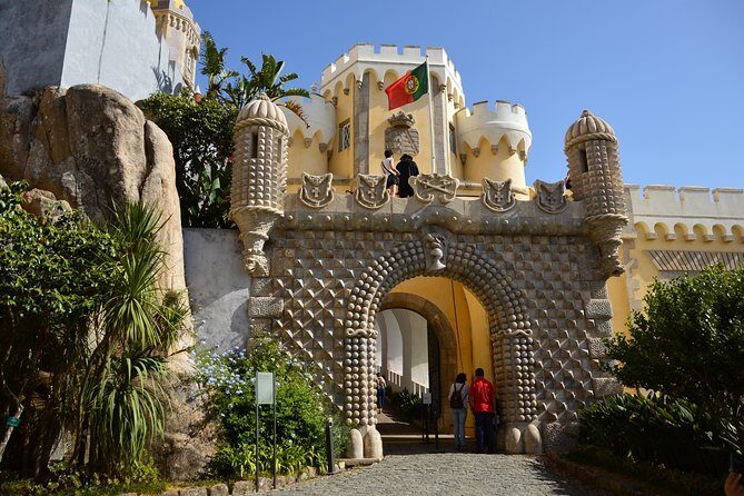 Sintra and Cascais Small Group Tour in a Van With Tickets - Transportation and Group Size