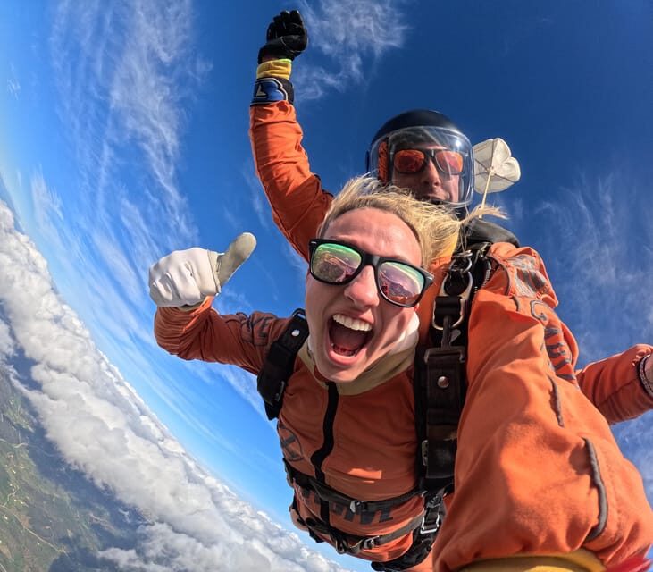 Skydive Algarve: Tandem Skydiving 10.000ft (up to 15.000ft) - What Reviewers Say