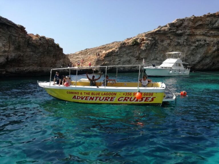 Sliema: Boat Trip to Comino Blue Lagoon, Gozo, and Caves - Itinerary Breakdown