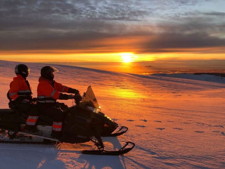Snowmobiling on Eyjafjallajökull  The Summit of Adventure - Practical Details and What to Expect