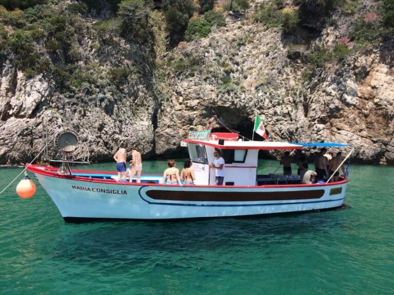 Sperlonga: Boat Cruise to the Blue Grotto with Swimming - What to Expect on the Tour