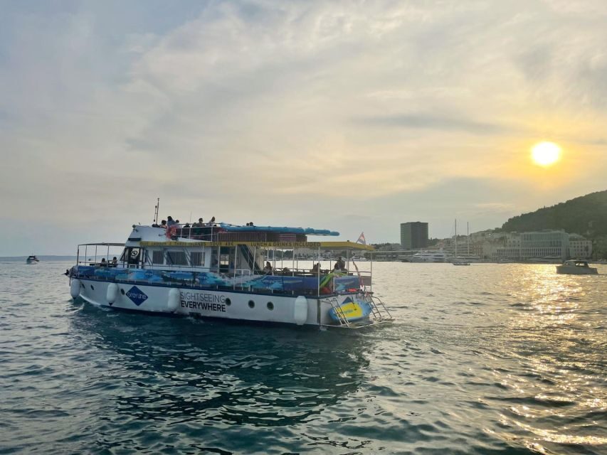 Split: 1.5-Hour Riviera Boat Cruise with a Free Drink - The Itinerary in Detail