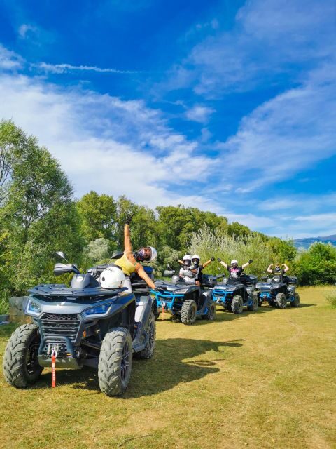 Split: Dalmatian Quad Tour with River Swimming & Picnic - The Quad Bikes & Terrain