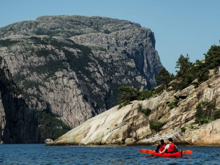 Stavanger: Guided Kayaking in Lysefjord - Safety and preparation
