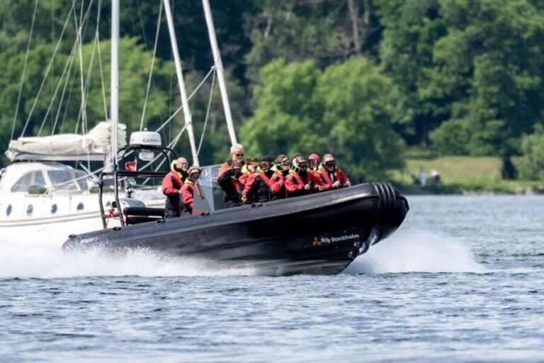 Stockholm: 2-Hour RIB Speed Boat Tour of the Archipelago - The Itinerary: What You’ll See and Do