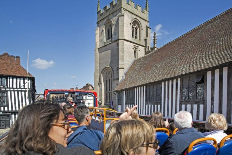 Stratford-upon-Avon:City Sightseeing Hop-On Hop-Off Bus Tour - Authentic Experiences from Reviewers