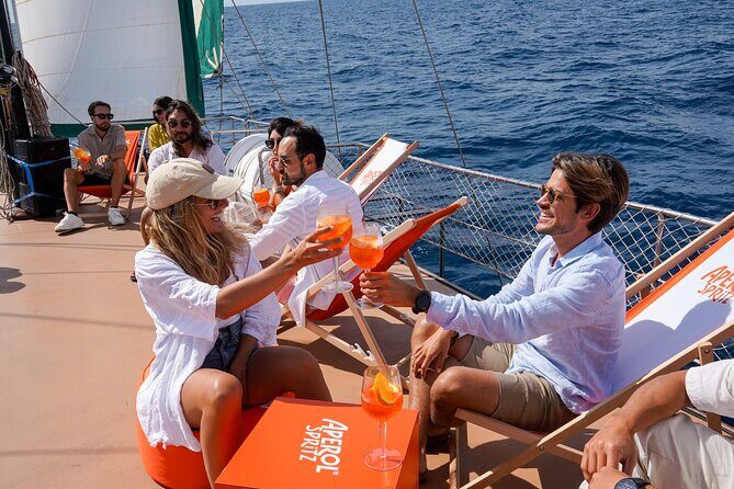Sunset Sailing in Barcelona & Live Music by Aperol - FAQs