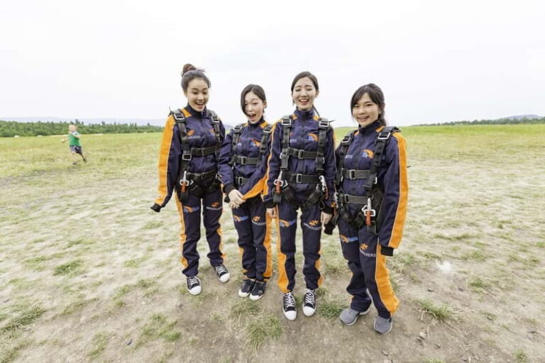 Tandem Skydiving Adventure in Prague - Transportation & Group Details