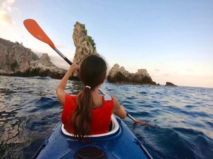 Taormina: Kayak Coastal Tour to Isola Bella and Blue Grotto - What You Can Expect During the 2-Hour Trip