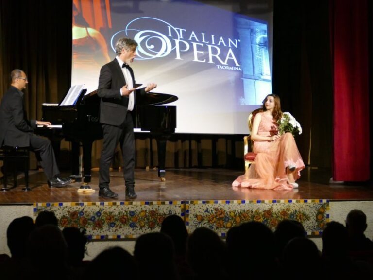 Taormina: Opera Performance in the Nazarena Theater - What to Expect from the Performance