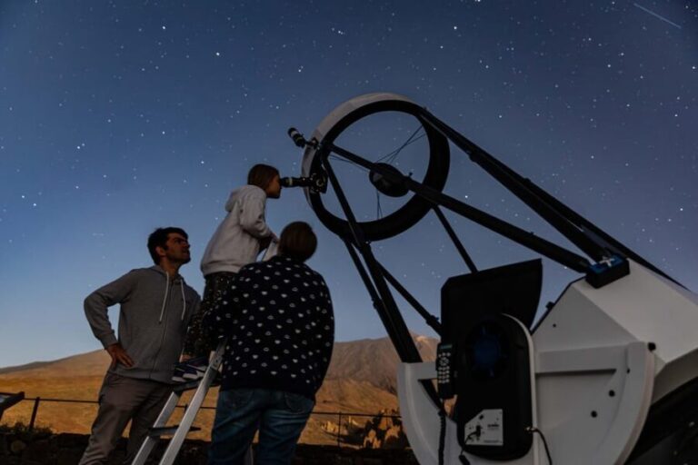 Teide National Park: Guided Large Telescope Stargazing Tour - Key Points