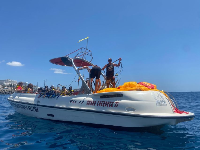 Tenerife Costa Adeje Parasailing - The Practical Details