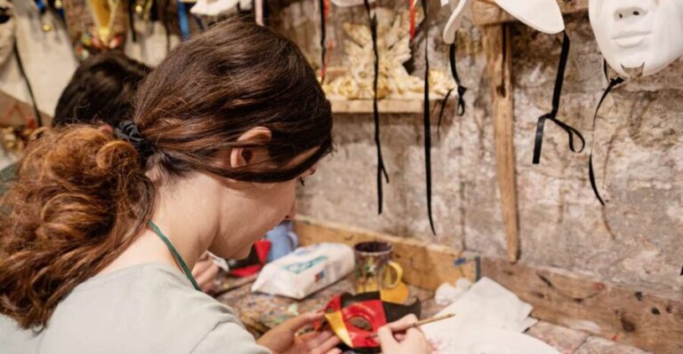 Venice: Carnival Mask Decoration Class at Casanova Prisons - The Experience in Detail: What You’ll Actually Do