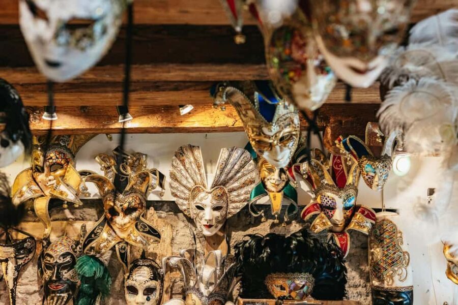 Venice: Carnival Mask Workshop - The Art of Mask Decoration