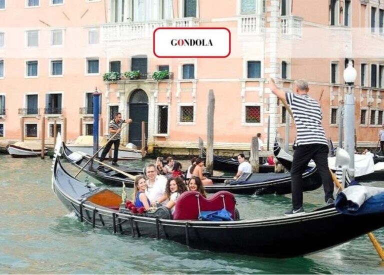 Venice: Grand Canal Gondola Experience with Live Commentary - The Itinerary: What to Expect