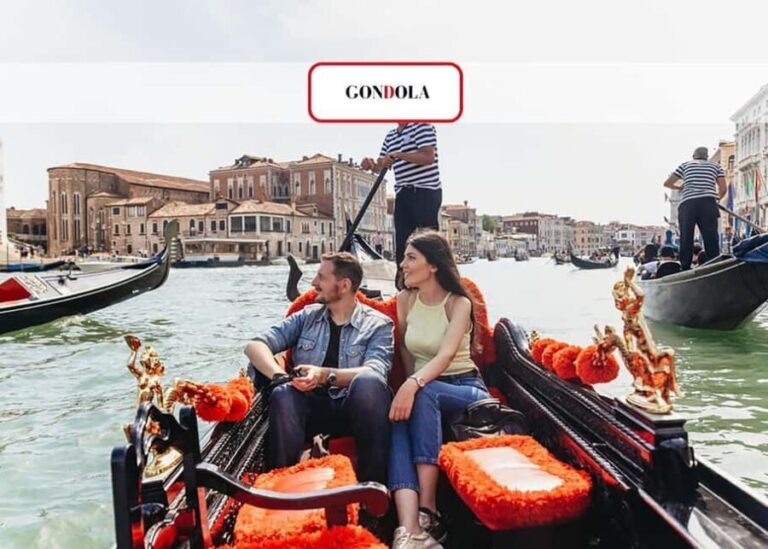 Venice: Grand Canal Gondola Ride with App Commentary - The VR Experience and Gondola Gallery