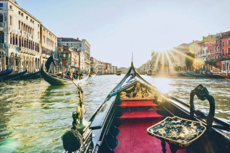 Venice: Shared Gondola Ride through the Lagoon City - The Experience of a Gondola Ride