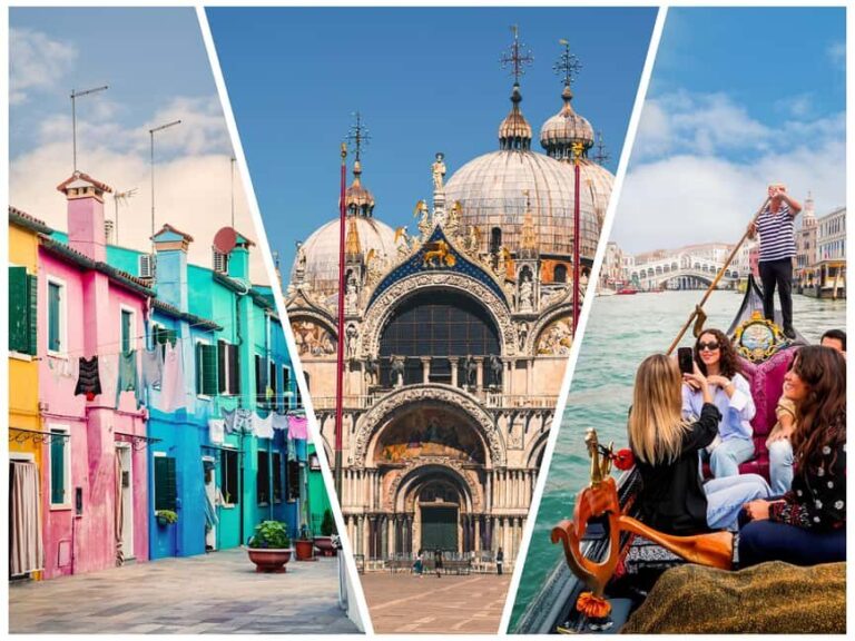 Venice: St Mark's, Doge's Palace, Murano & Burano Day Tour - The Itinerary Breakdown