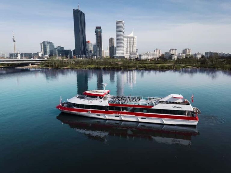 Vienna: 2-hour Danube Panorama Tour - Food and Drink Options